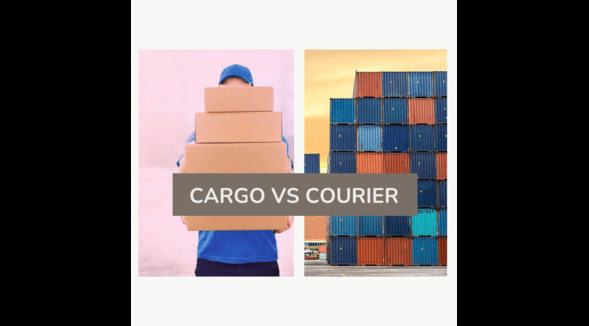 DIFFERENCE BETWEEN COURIER AND CARGO