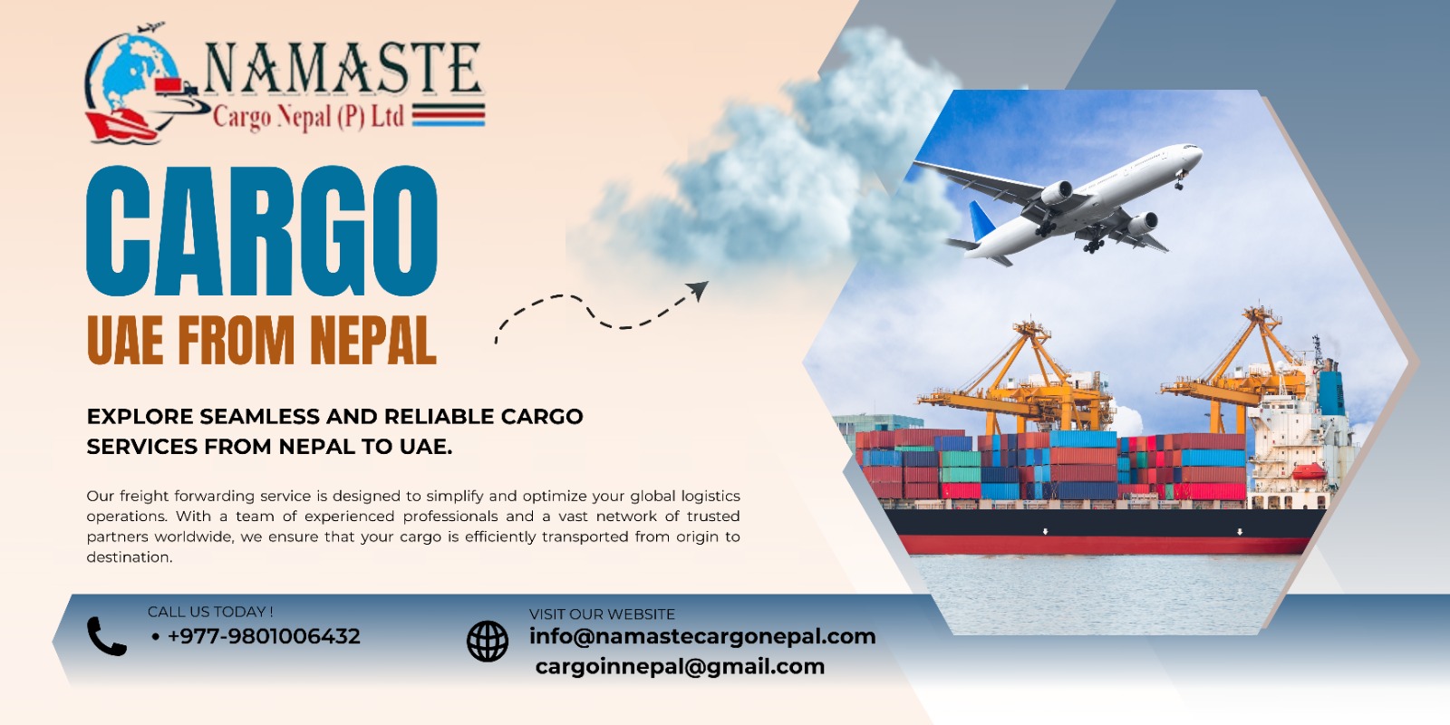 Cargo Service to UAE from Nepal