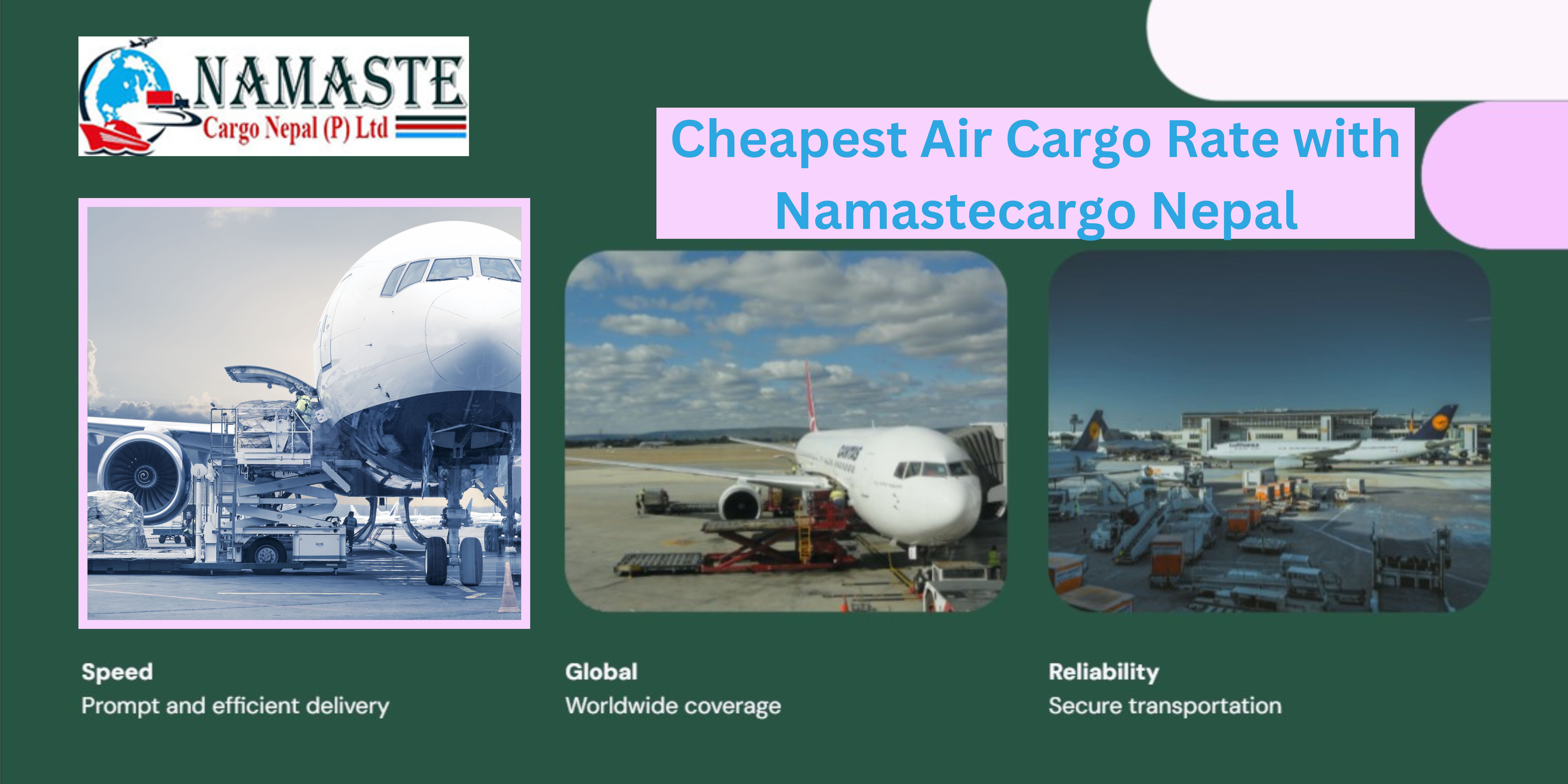 Cheapest Air Cargo Rate with Namaste Cargo Nepal
