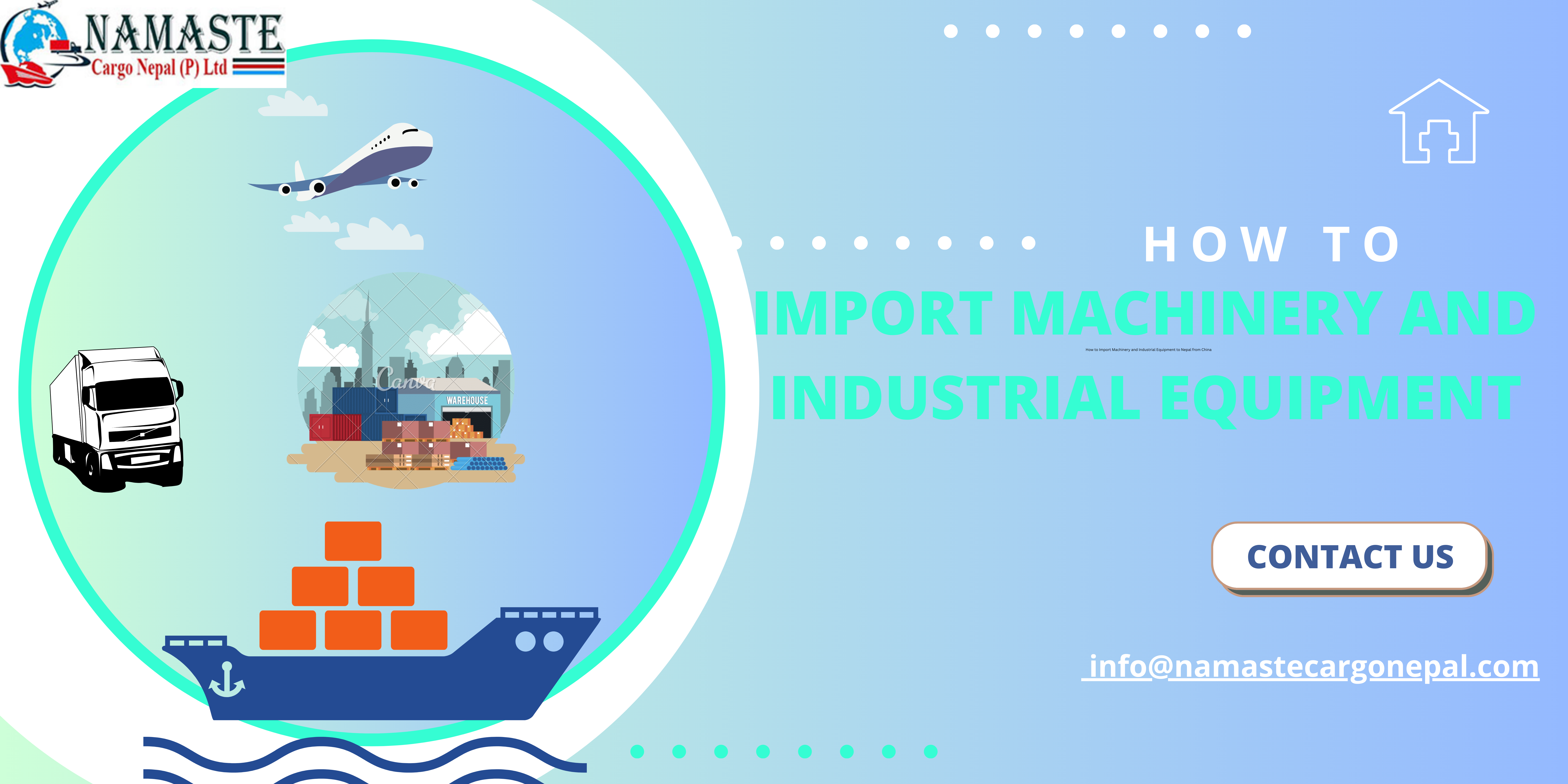 Machinery Import to Nepal from China | Namaste Cargo Nepal
